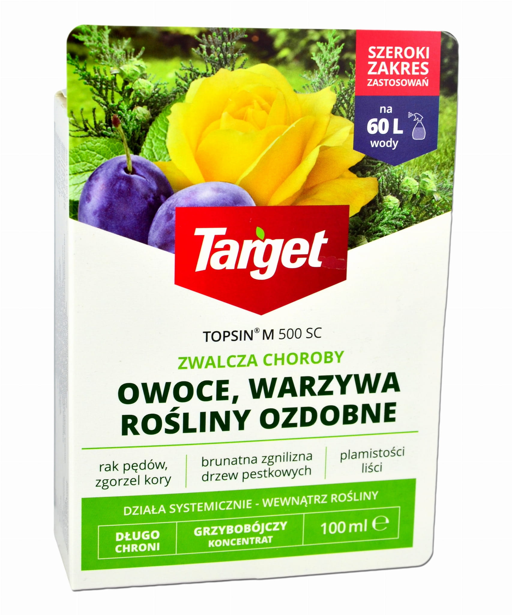 Target Topsin M 500 SC 100ml preparat grzybobójczy SEMER Dom Ogród Budowa